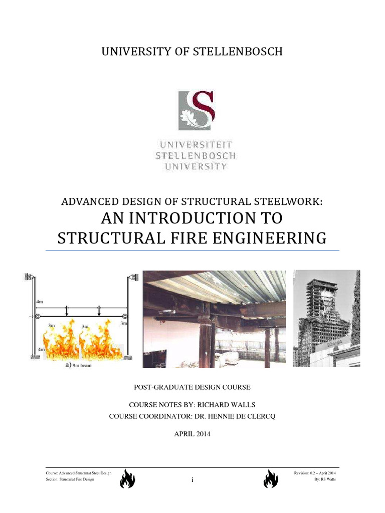 An Introduction To Structural Fire Engin | PDF | Fire Sprinkler System ...