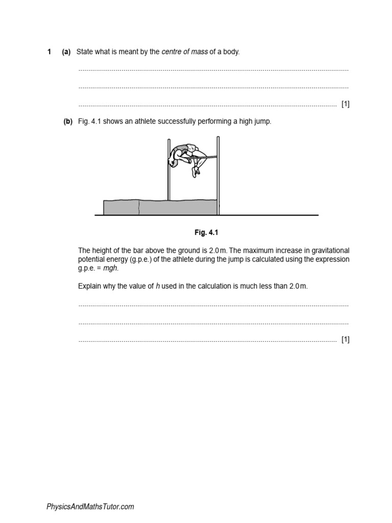 Mass & Weight 2 QP - 230820 - 163020 | PDF