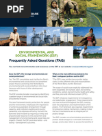 World Bank Environmental and Social Standards | PDF | Sustainability | Risk