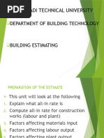 All-In Labour Rate Build-Up - Estimating | PDF | Business | Economies