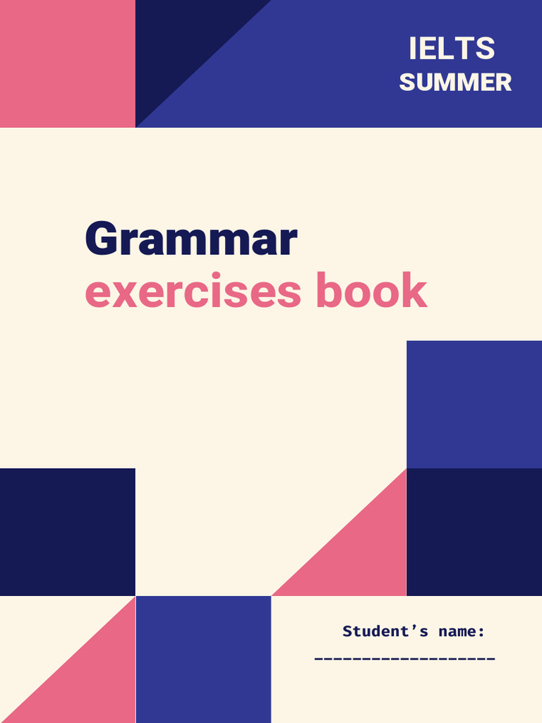 GRAMMAR EXERCISES BOOK Done | PDF