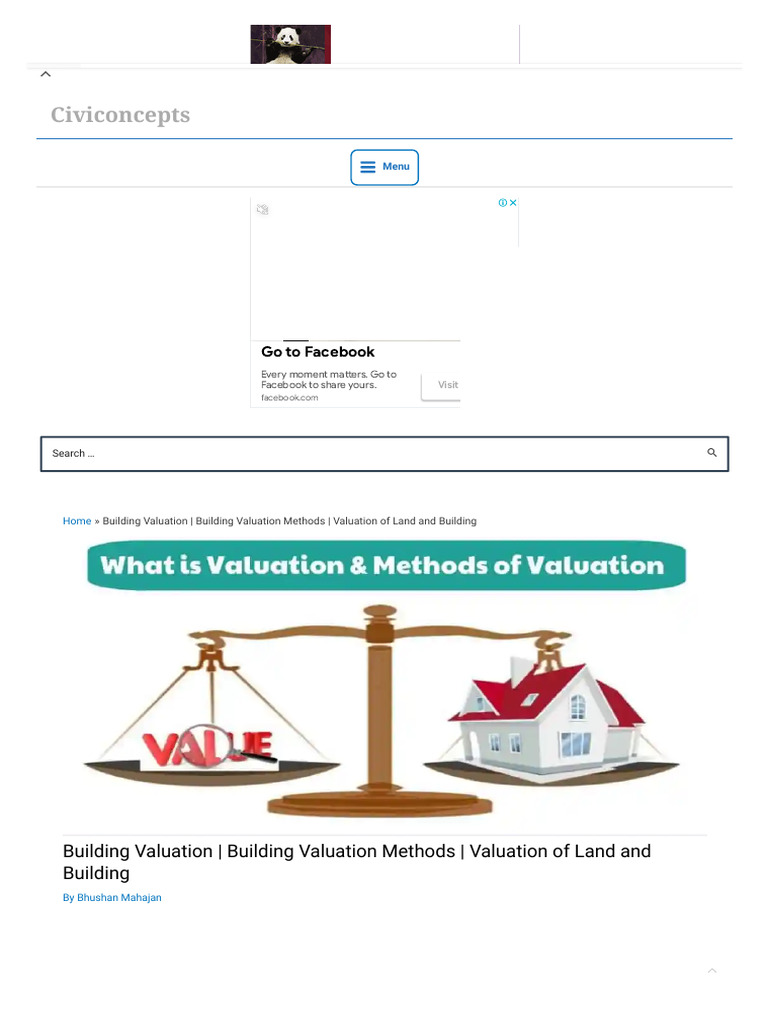 Building Valuation - Building Valuation Methods - Valuation of Land and ...