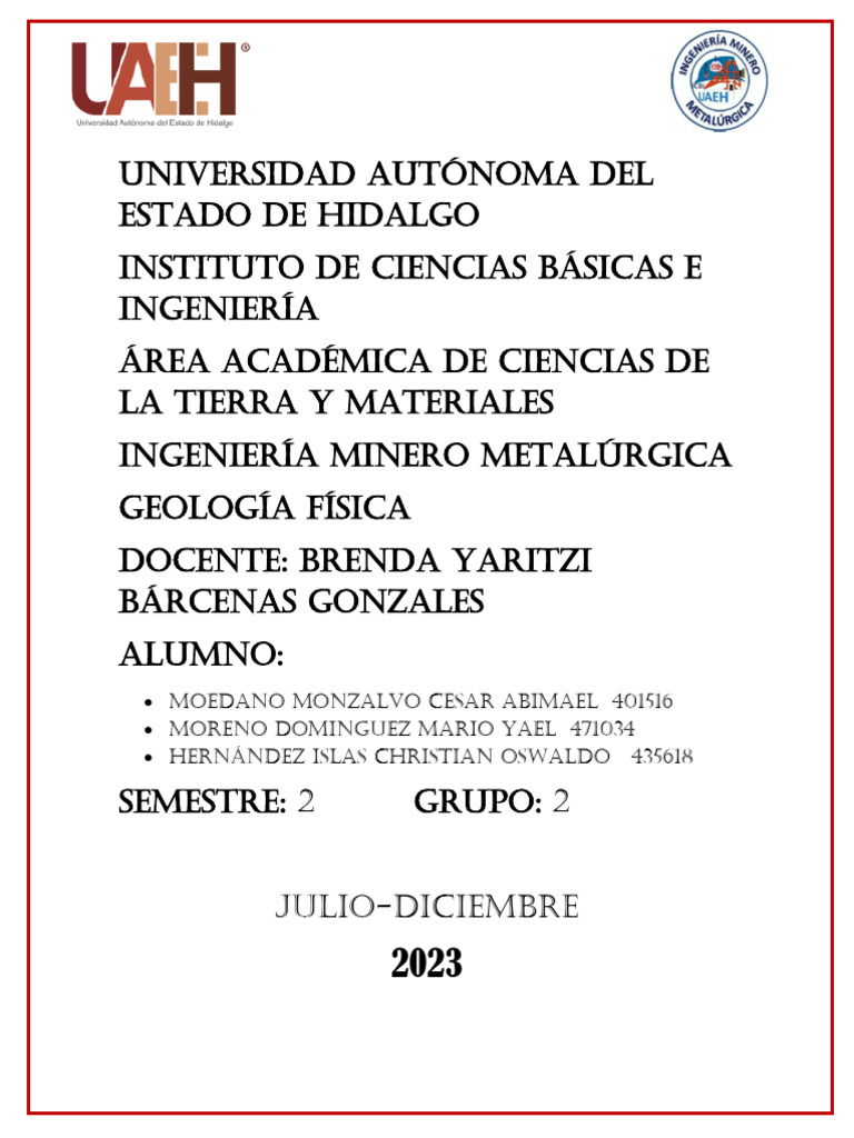 Geología Física | PDF | Tierra | Geología