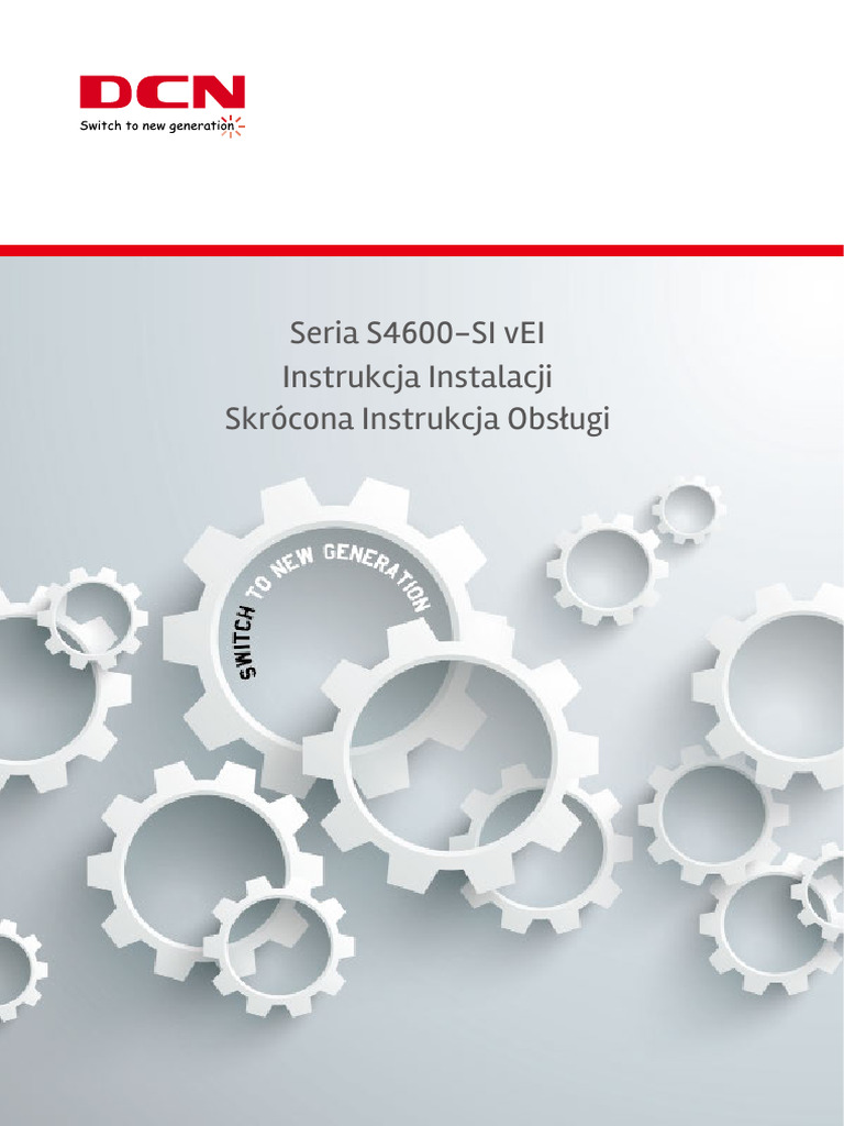 S4600-Si Vei Instrukcja PL | PDF