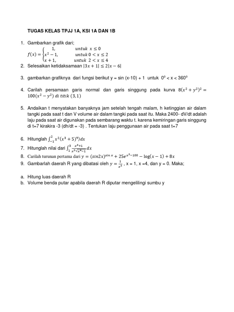 Soal Quis Kelas TKG, KSI | PDF