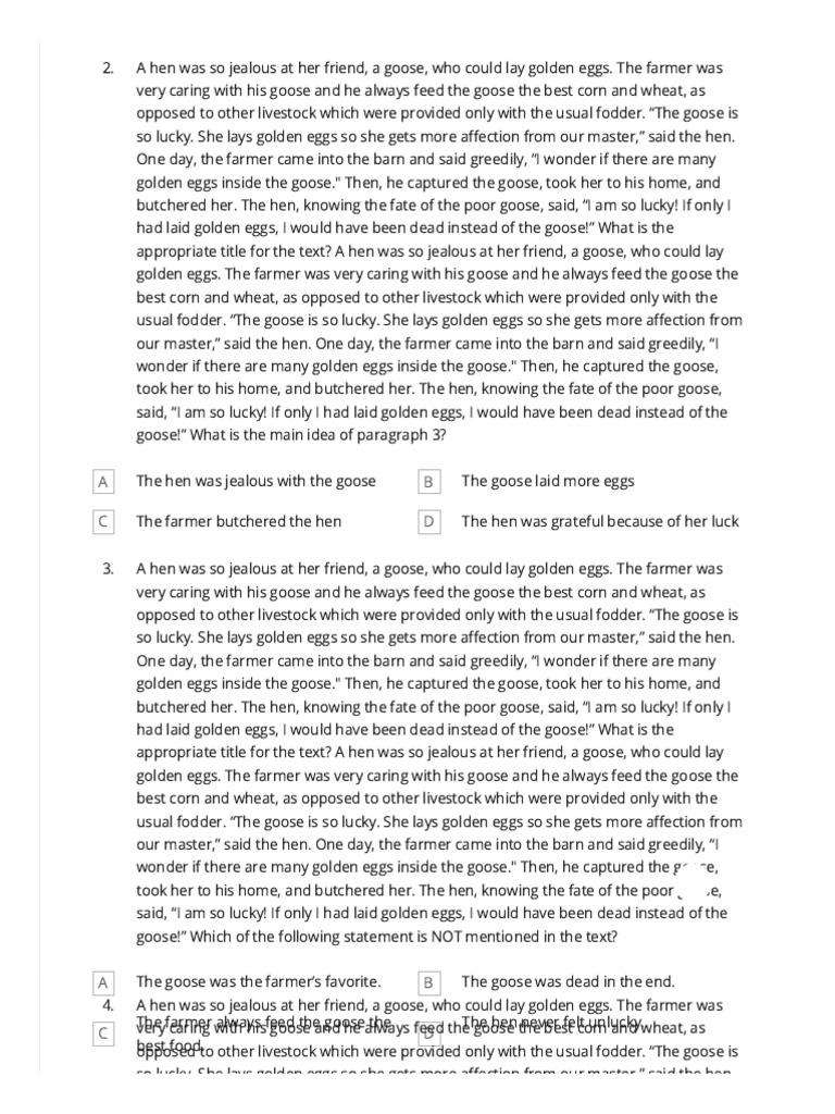 Ulangan Soal Narrative Text Kelas 9 | PDF