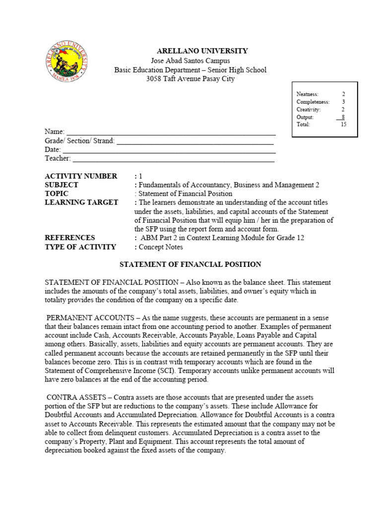 Fabm 2 DLP Lo1 | PDF