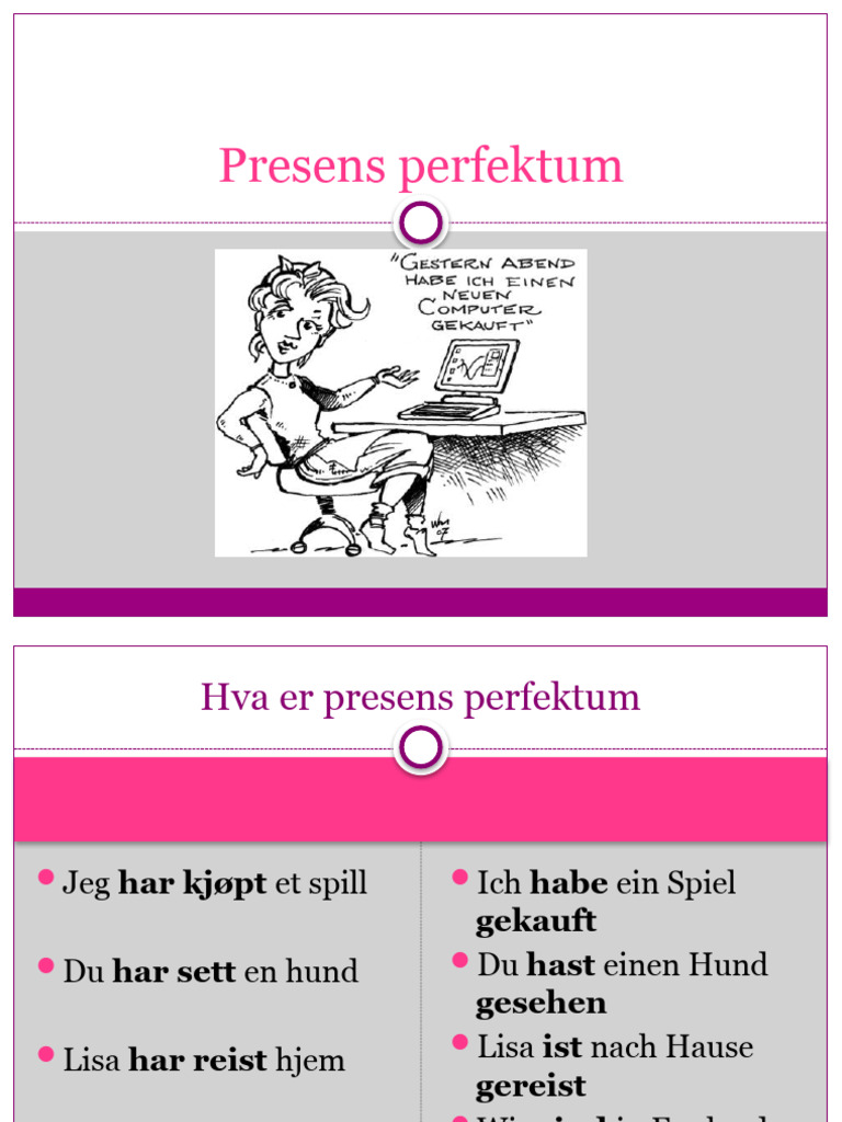 Presens Perfektum | PDF