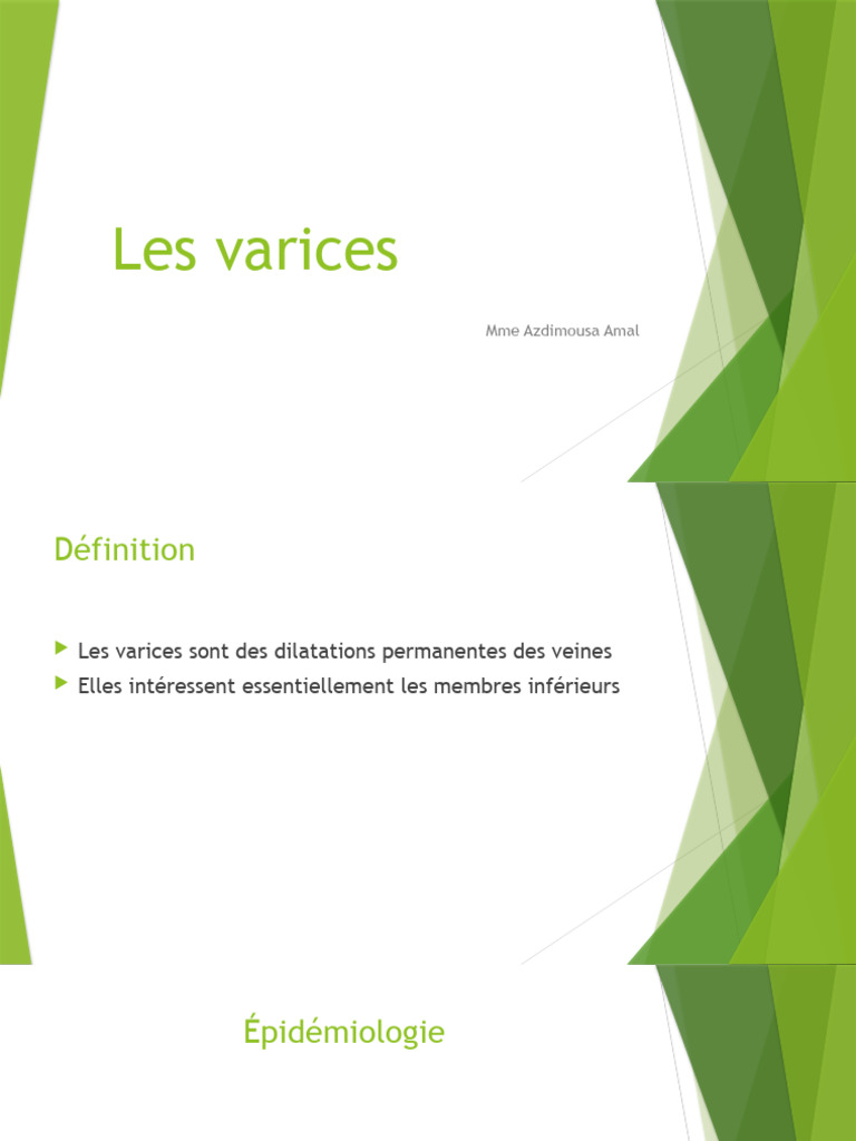 Varices : Causes et traitements essentiels | PDF | Bien-être | Mode de vie