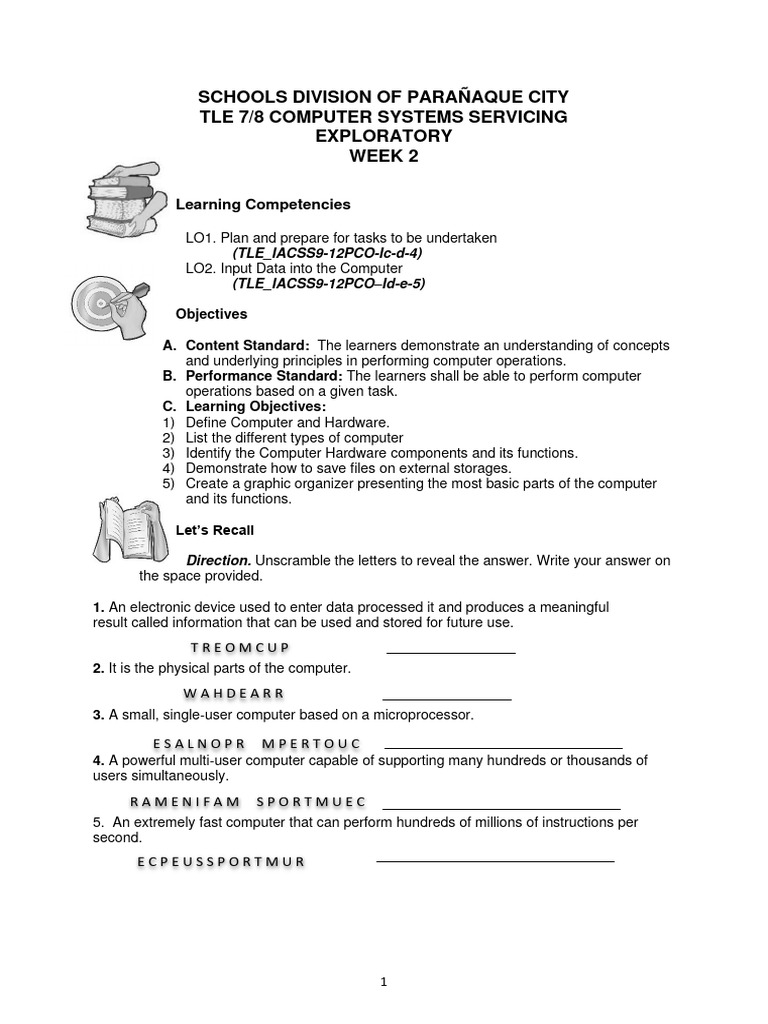 TLE Grade7 8 Module6 Quarter1 Week2 | PDF