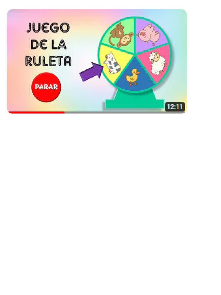 Juego de La Ruleta 10 | PDF