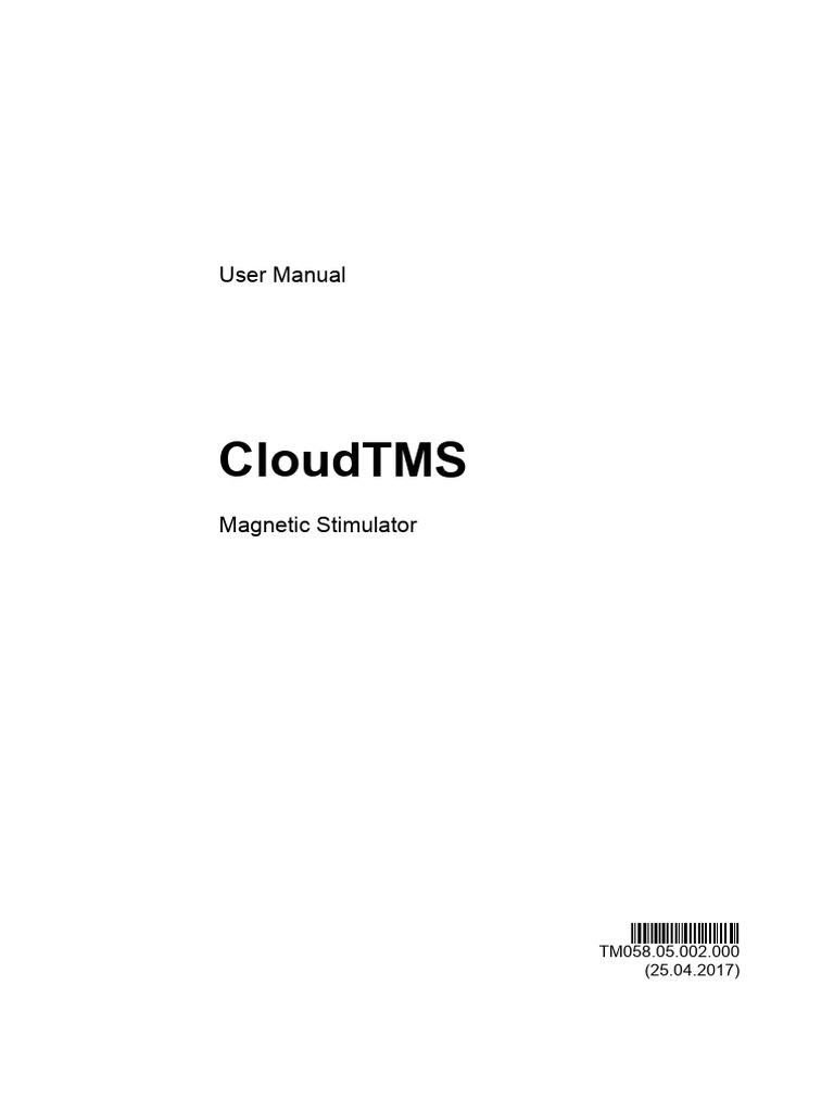 CloudTMS User Manual | Download Free PDF | Implant (Medicine) | Clinical Medicine