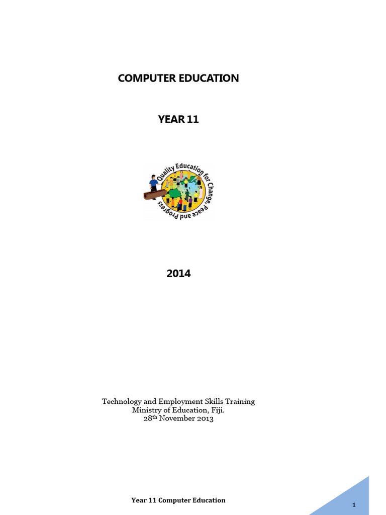 Computer Studies Year 11 | PDF