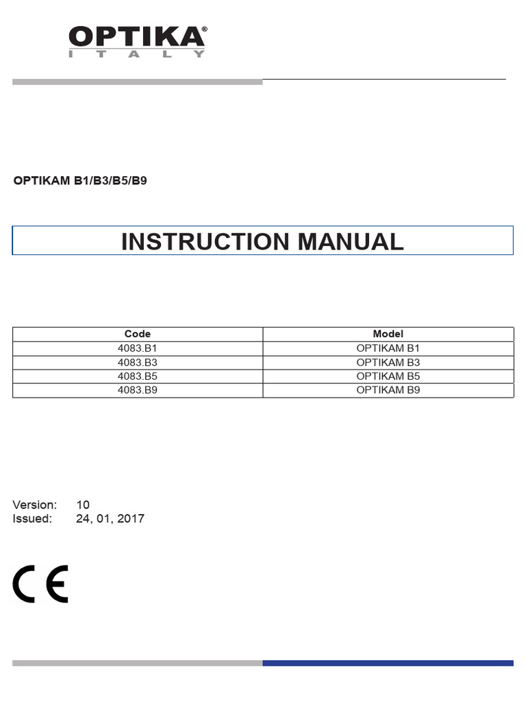 Optikam B1/B3/B5/B9 User Manual | PDF | Icon (Computing) | Microsoft ...