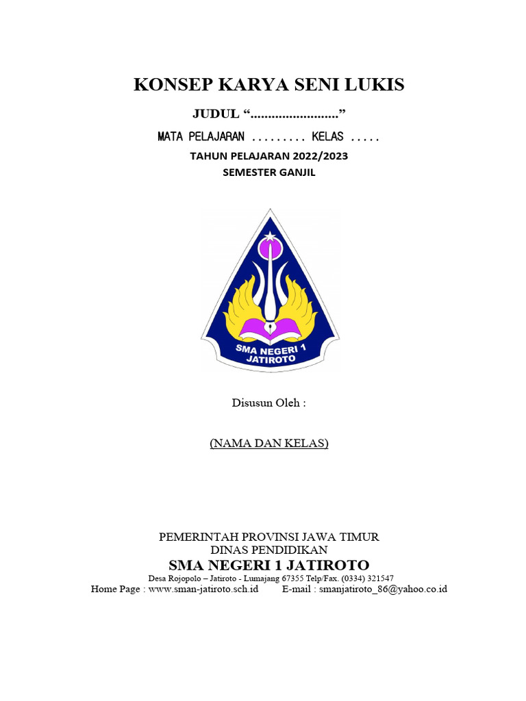 Konsep Karya Seni Lukis | PDF