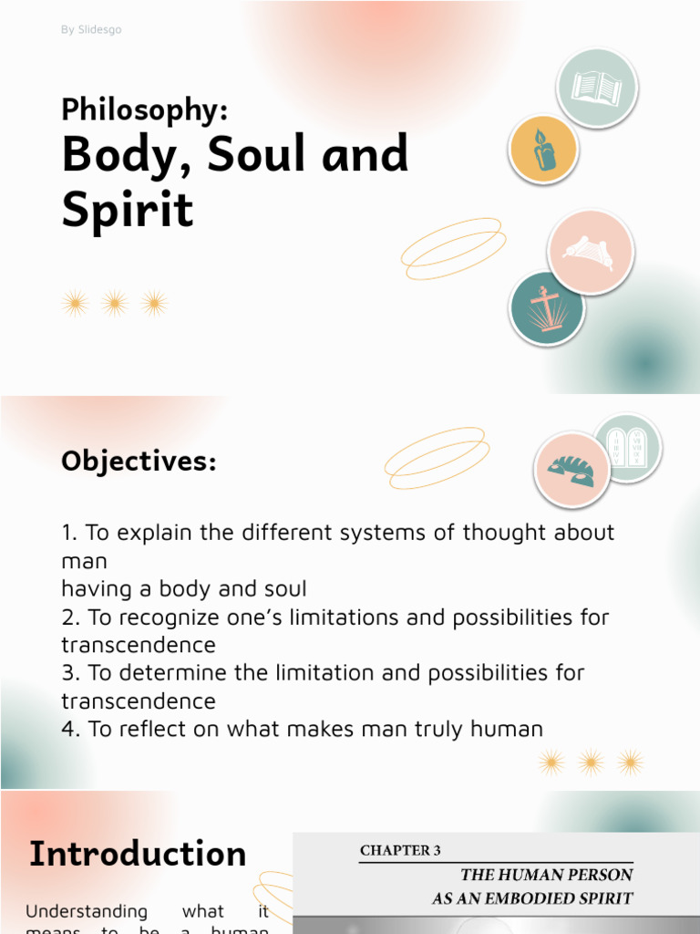 Body, Soul, and Spirit in Philosophy | PDF | Soul | Rationalism