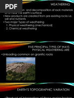 MASS WASTING (Handouts) | PDF | Landslide | Erosion