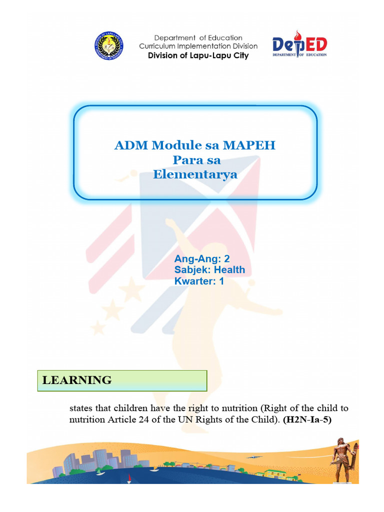 Health 2 Module Week 1 | PDF