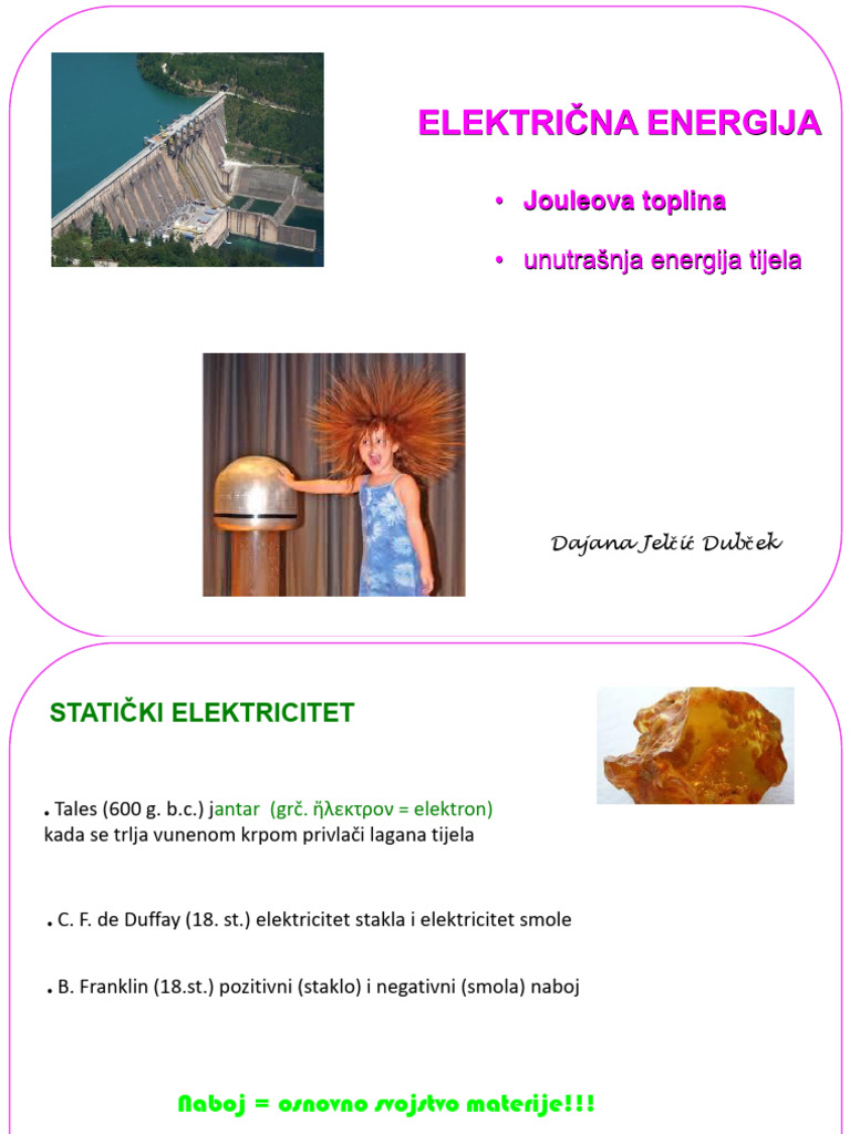 11 Električna Energija 2022 | PDF