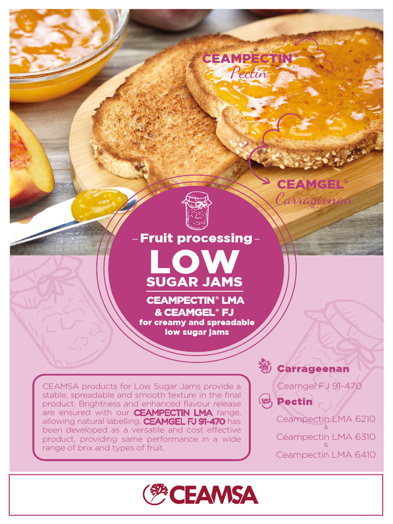 CEAMSA FRUIT-PROCESSING LowSugarJam | PDF