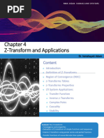 EE200: Z-Transform Properties | PDF | Signal Processing | Functions And Mappings