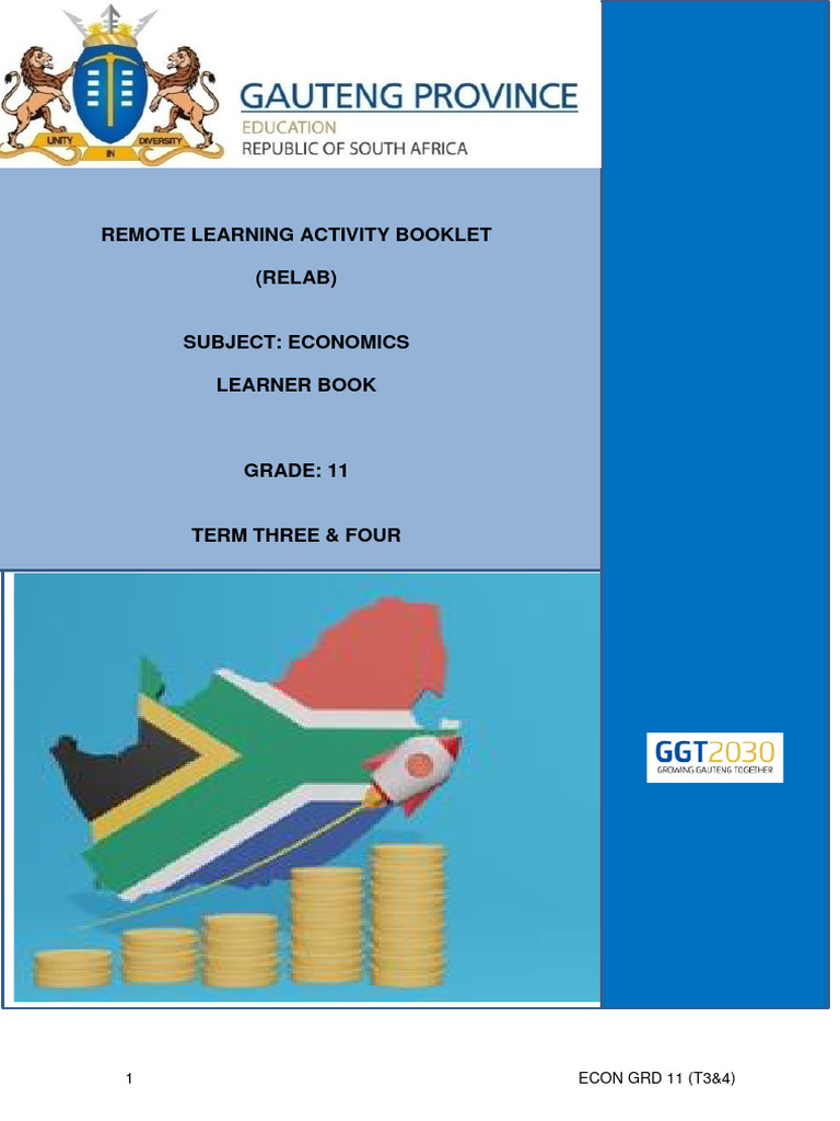Relab GRD 11 Econ LB | PDF