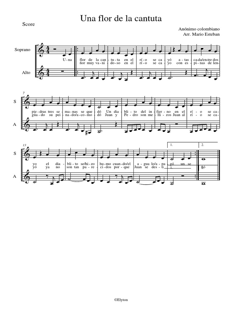 Una Flor de La Cantuta SPP | PDF