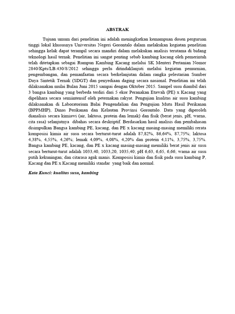 Uji Kualitas Fisik | PDF