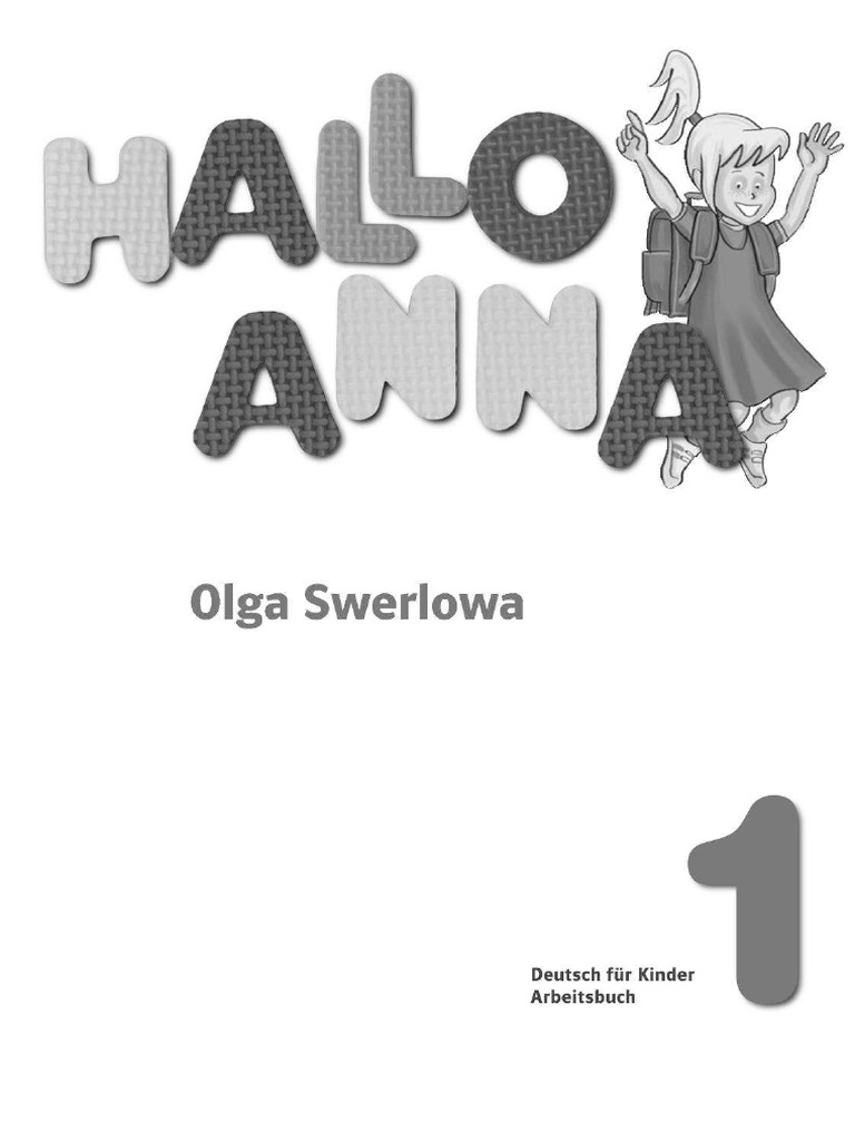 Hallo Anna 1 Arbeitsbuch | PDF