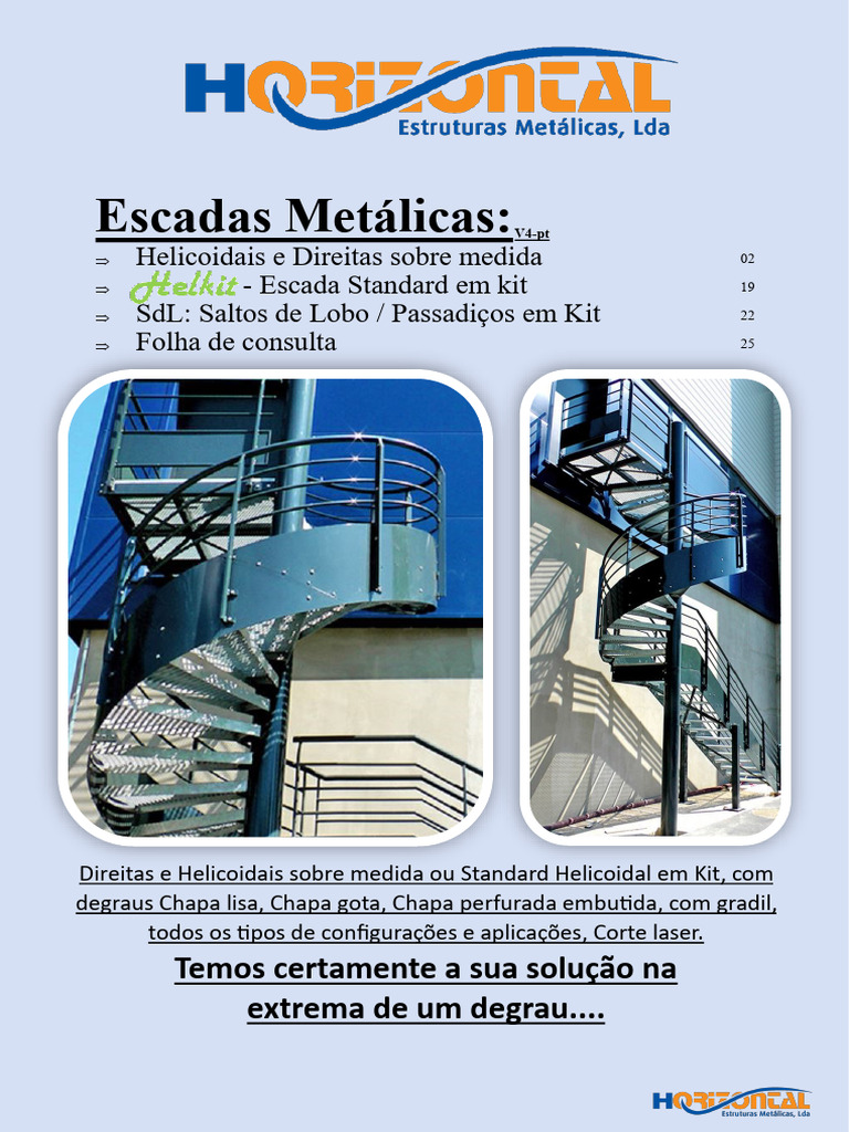 CATÁLOGO ESCADAS 2017-v4.pt | PDF
