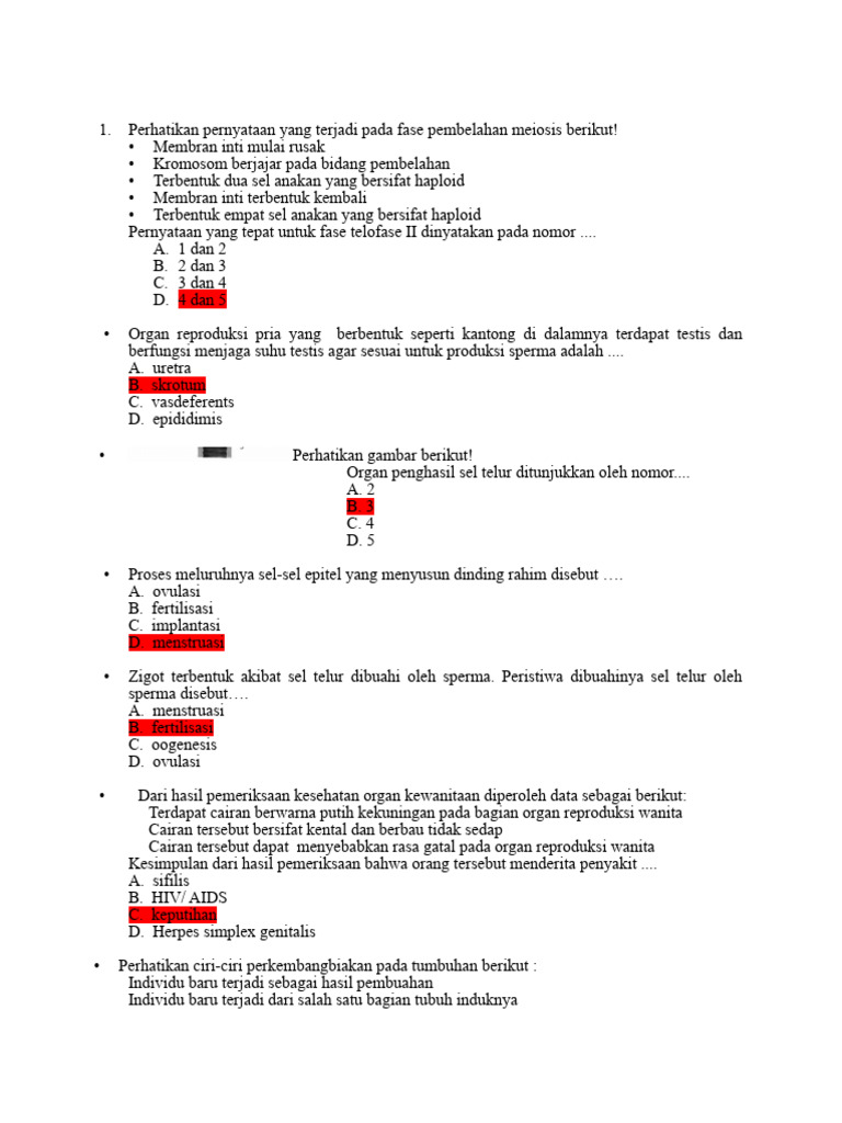 Kls 9 Latihan Saol | PDF