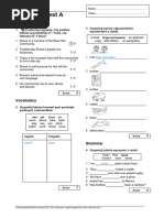 EC - A2 - Tests - Language Test 7A | PDF