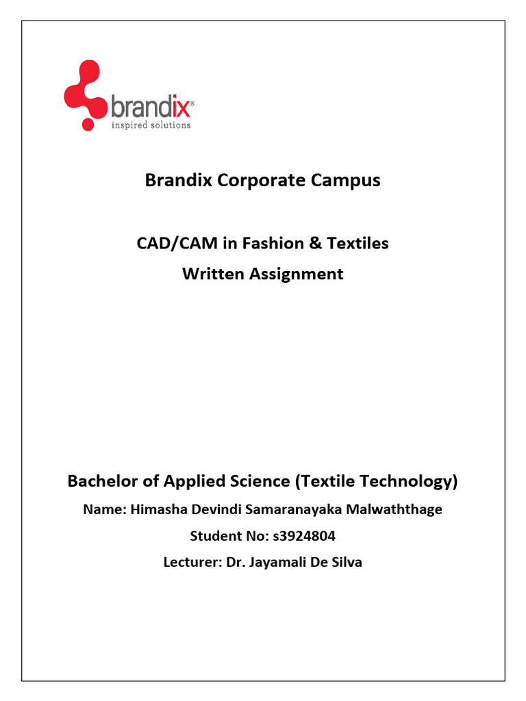 ASSIGNMENT CAD | PDF