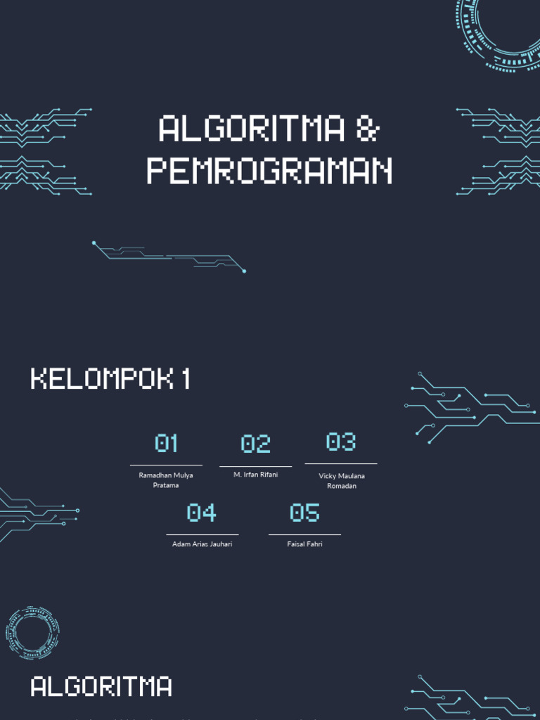 Presentasi Algoritma & Pemrogaman | PDF Presentasi Algoritma & Pemrogaman | PDF