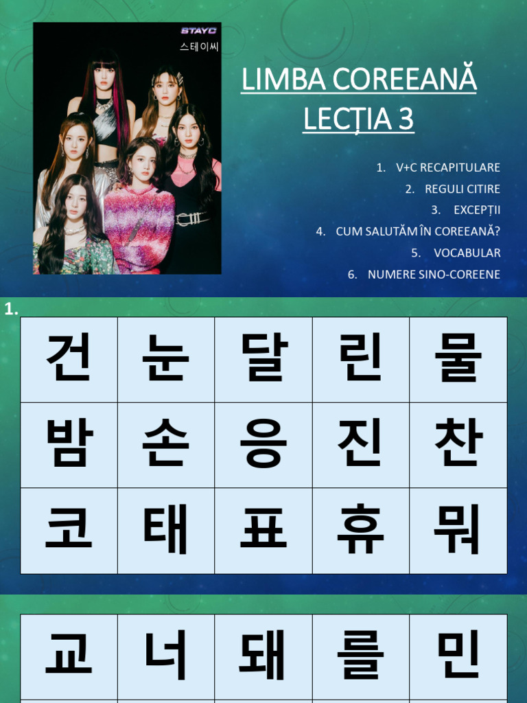 Coreeana 3 - Numere | PDF