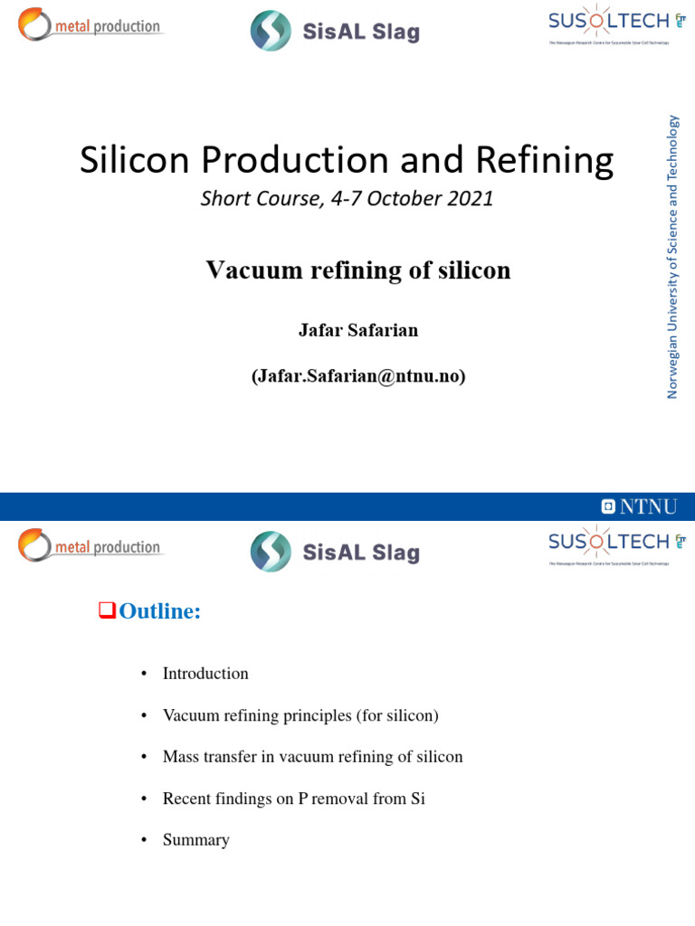 Vacuum Refining JS | PDF