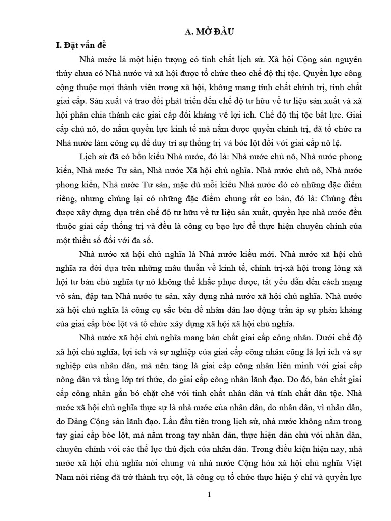 Dominhhang04062003@gmail - Com - 1651721719 - (123doc) Tieu Luan Nha Nuoc Xa Hoi Chu Nghia Trong ...