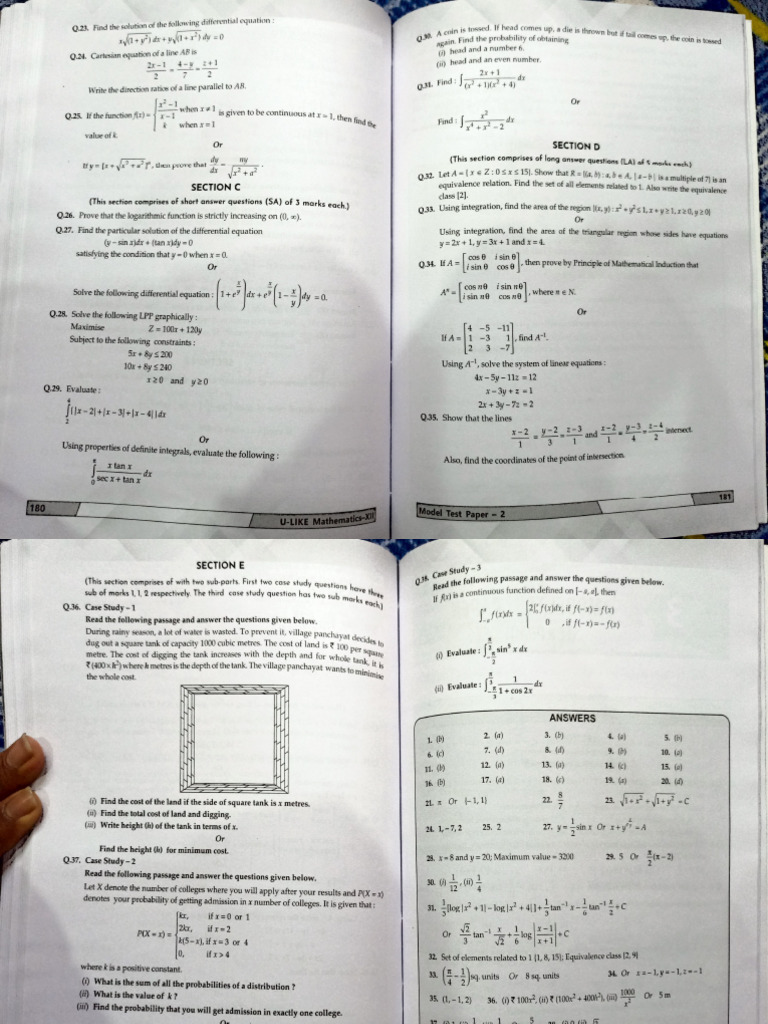 Ulike Maths PDF 4 | PDF | Mathematical Optimization | Equations