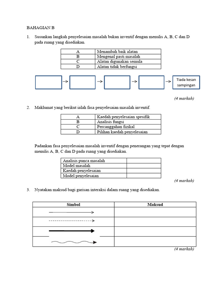 Soalan RBT 2023 Tingkatan 2 | PDF