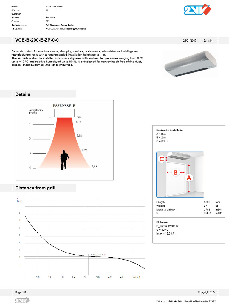2VV VCE-B-200-E Ess | PDF | Physical Quantities | Mechanical Engineering