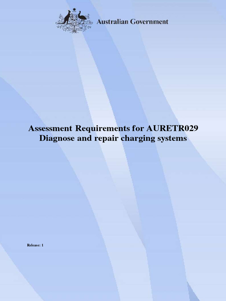 Diagnose And Repair Charging Systems Pdf
