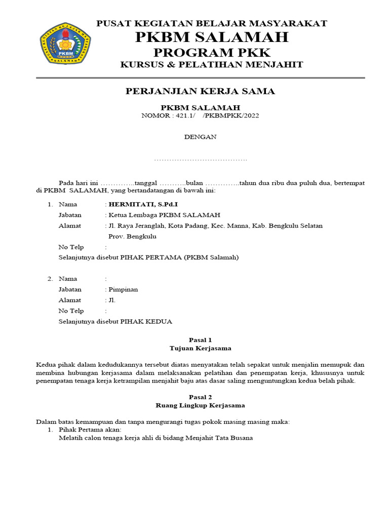 Mou Penjahit | PDF