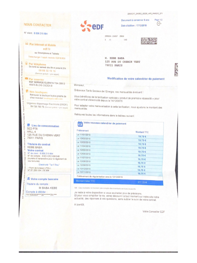 Document À Conserver 5 Ans | PDF