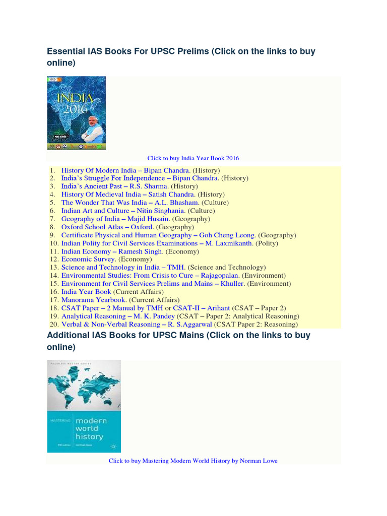 Books Ias | PDF