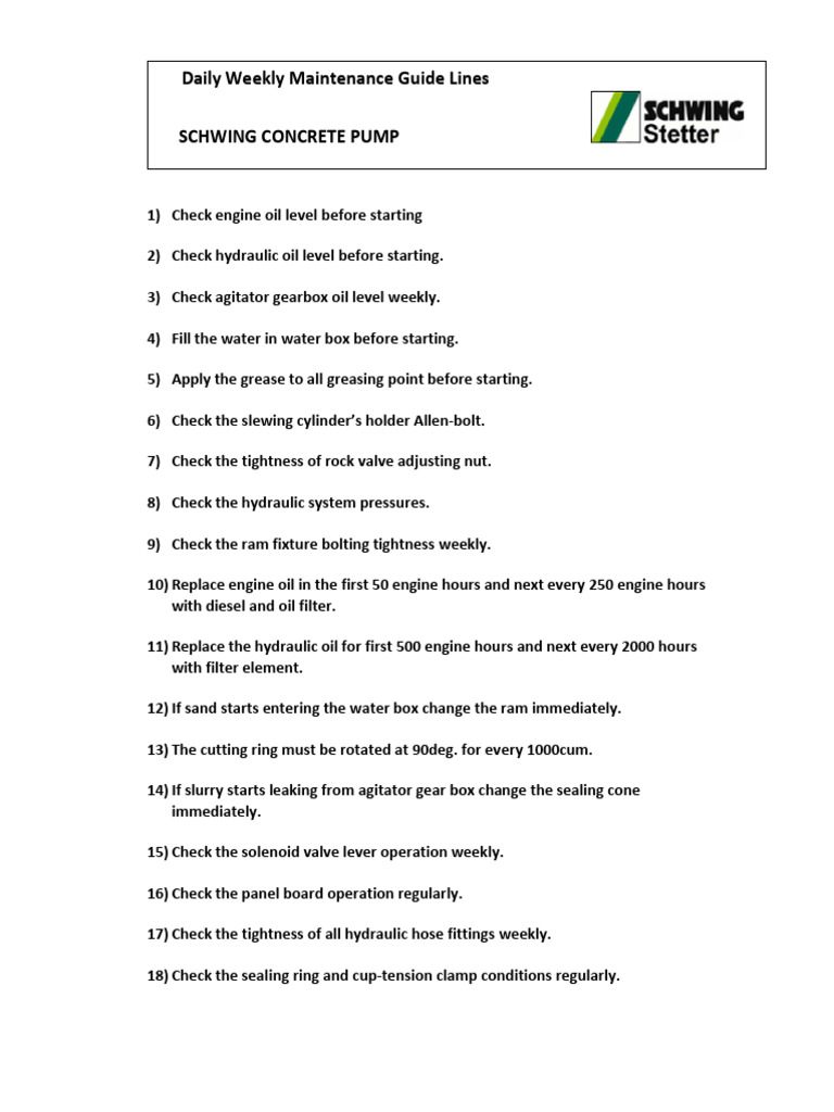 ROCK Valve Maintenance Guidance | PDF
