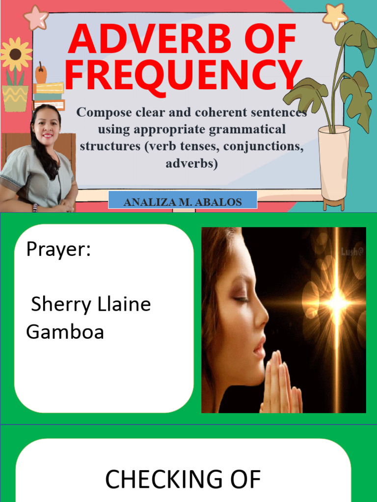 ENGLISH 6 Q4 CO Adverb of Frequency | PDF