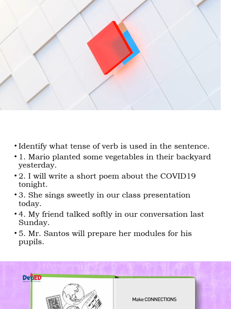 Verb Tense Identification Exercises | PDF | Career & Growth | Language ...