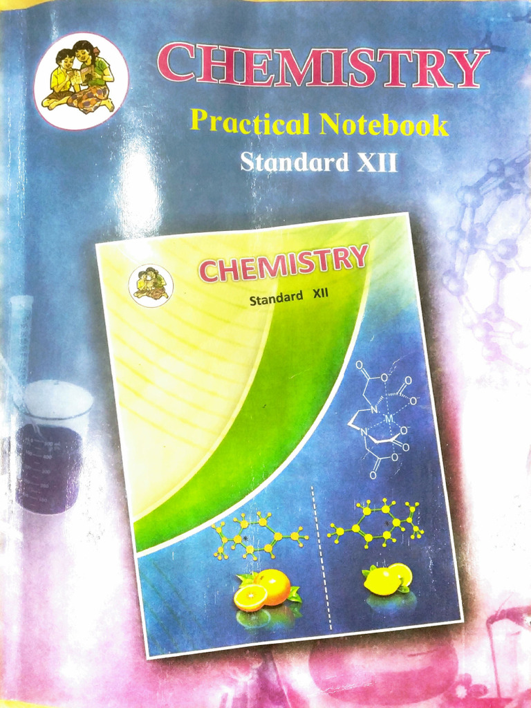 XII Chemistry Practical Notebook | PDF