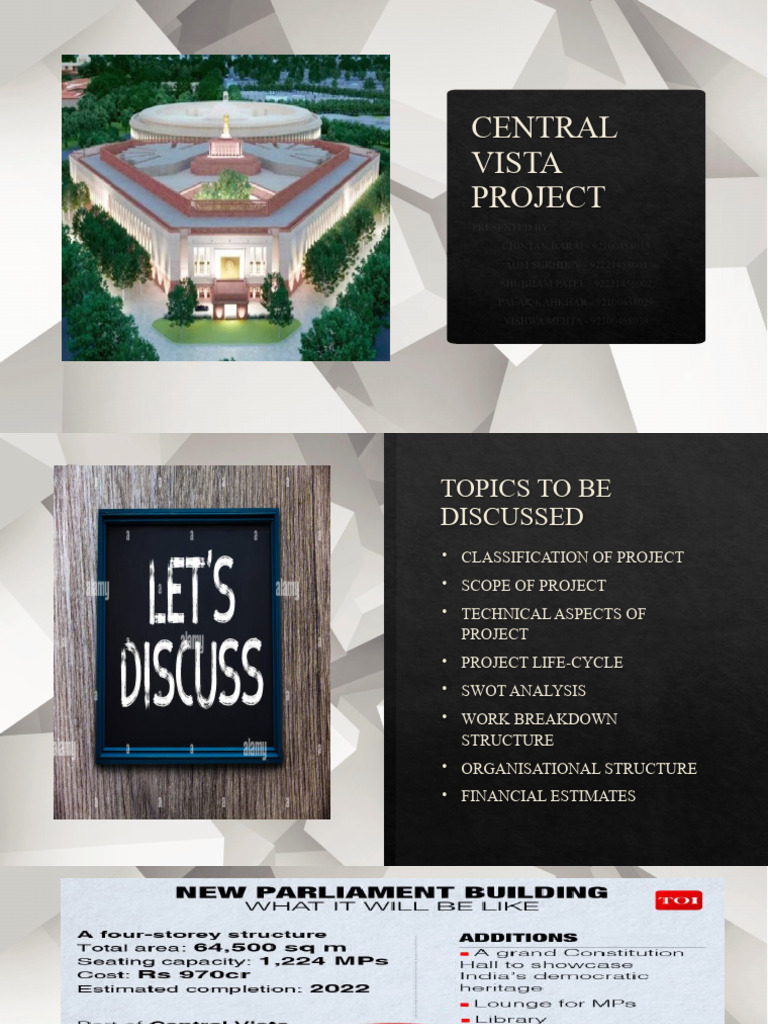Central Vista Project Final | PDF | Government Of India | Government