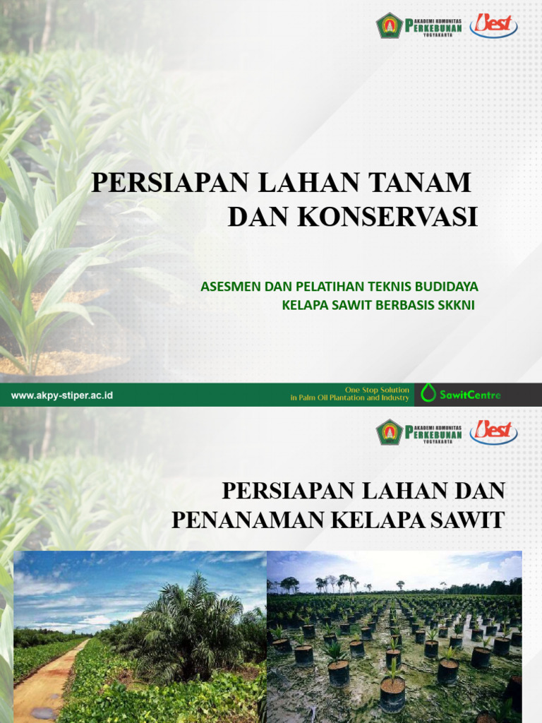 Persiapan Lahan Dan Konservasi | PDF
